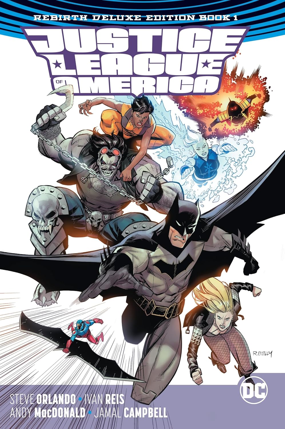 JUSTICE LEAGUE OF AMERICA REBIRTH DLX COLL HC BOOK 01 – Amber Comics